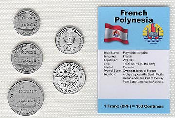 French Polynesia Coin Sets